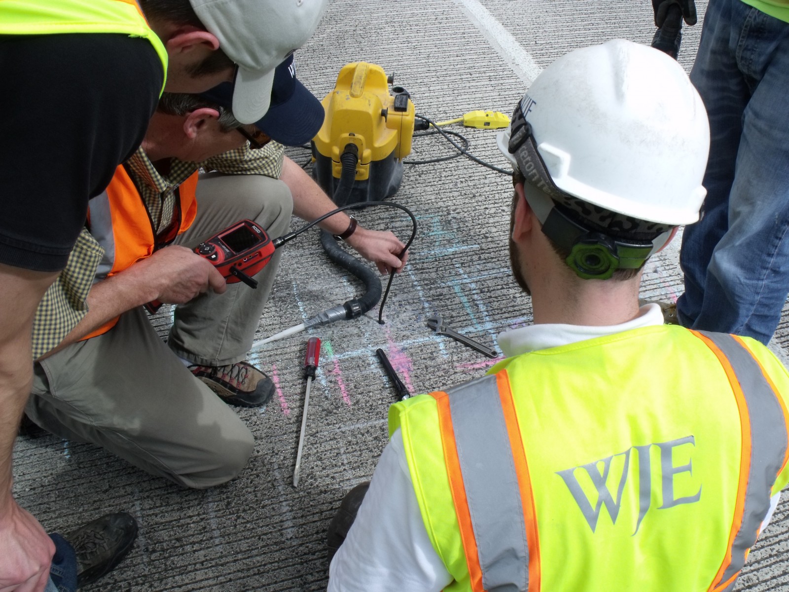 Nondestructive Evaluation | Services | WJE Nondestructive Evaluation | Services | WJE