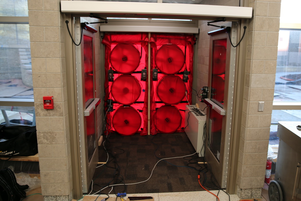 Whole Building Air Pressurization Testing | WJE